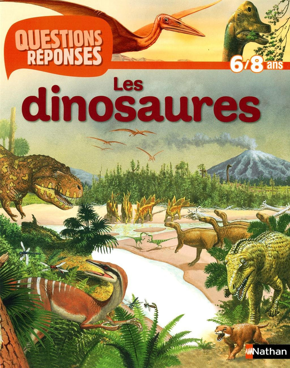 Questions/Réponses 6/8 Ans - Les dinosaures – BabelBooks